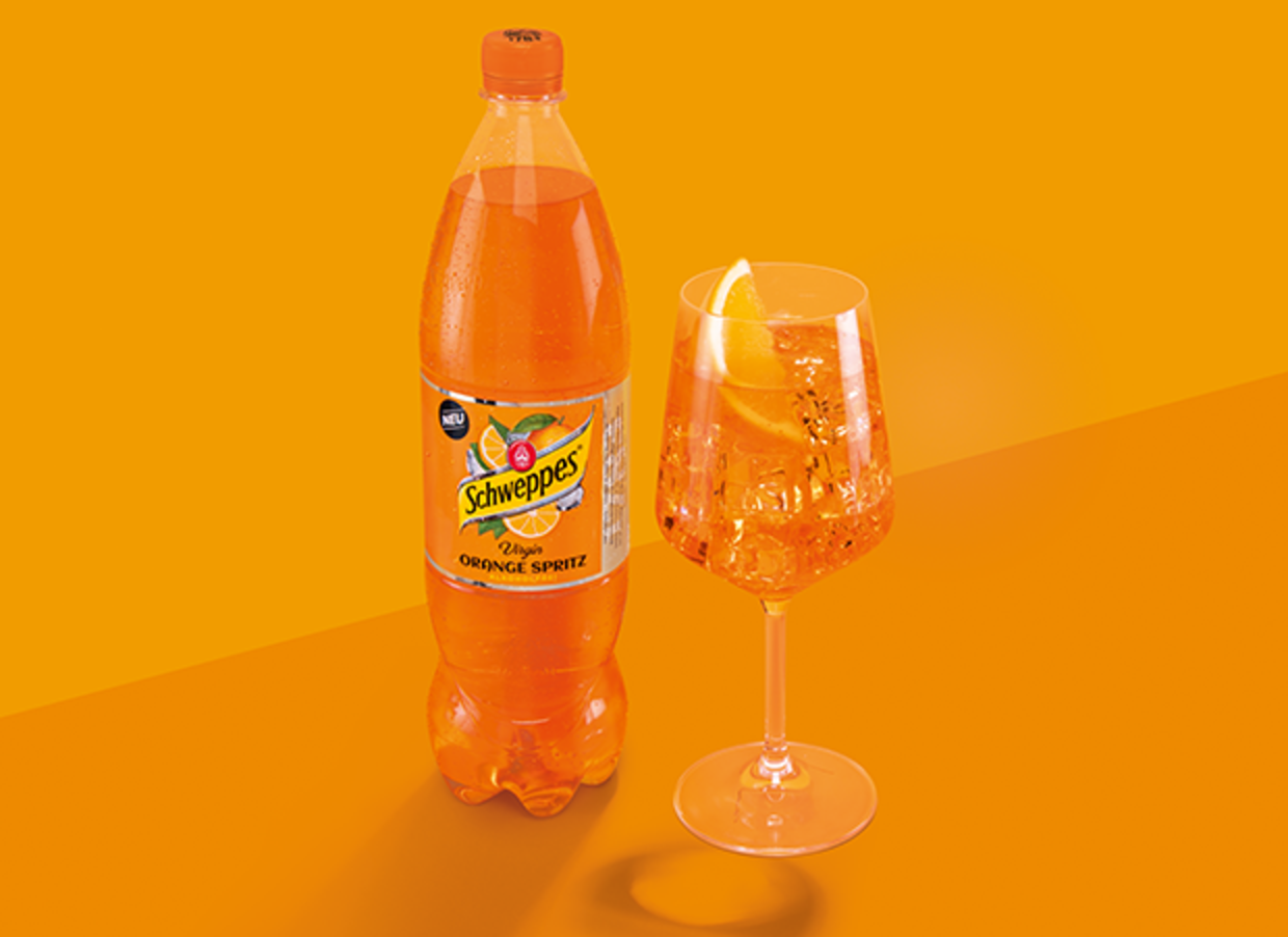 Cocktail Rezept - Schweppes Virgin Orange Spritz